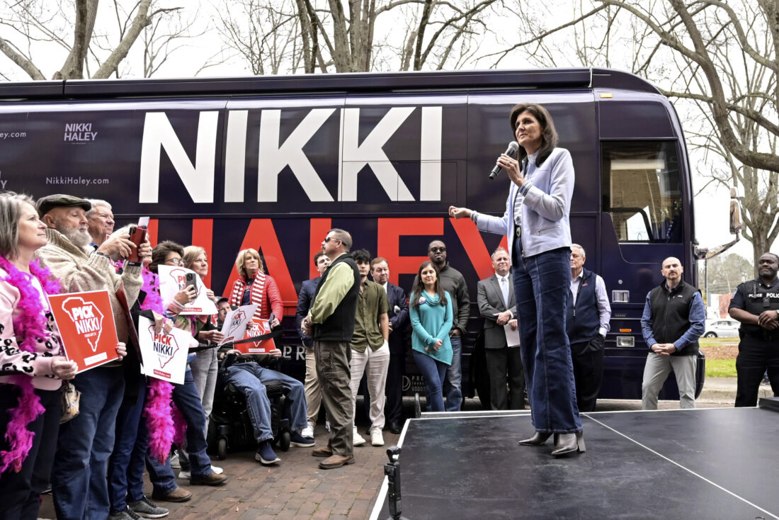 Haley challenges Trump on her home turf in South Carolina as the ...